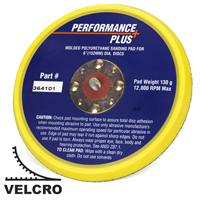 6" BLUE VELCRO INTERFACE PAD